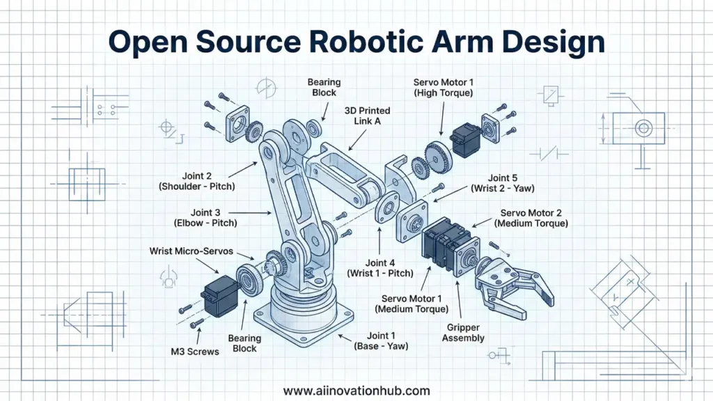 OpenClaw 3D Printable Robot Arm Guide 2026